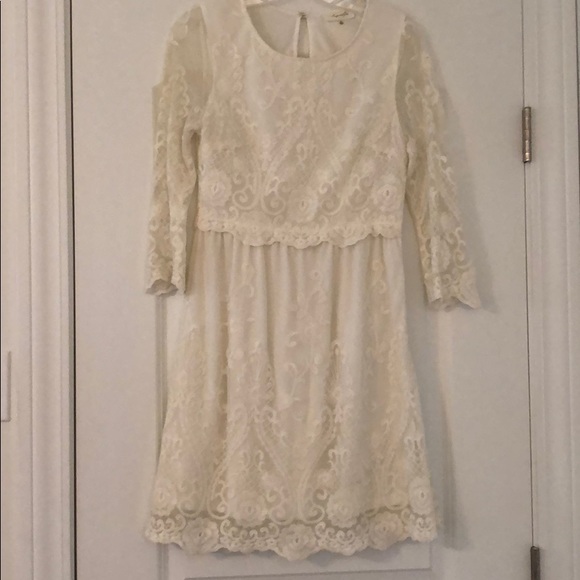 Sugarlips | Dresses | Sugarlips White Lace Dress | Poshmark